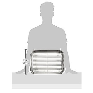 ExcelSteel 594 Roasting Pan, Stainless