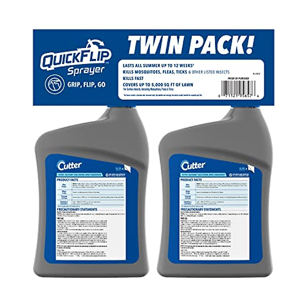 Cutter Backyard Ready To Use, 32 oz, Twin Pack