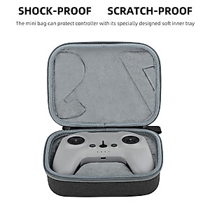 Anbee Hard Shell Carrying Case for DJI FPV Remote Controller 2/3 Compatible with DJI AVATA 1/2 RC Drone