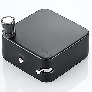 SPAANY Retractable Clothesline Indoor 3.5 m/11.4 Feets,Clothes Line with Adjustable Stainless Steel Rope String,Wall Mounted Clothes Drying Laundry Line for Bathroom Laundry,Black