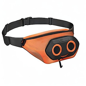 Fanny Pack with Bluetooth Speaker, Asyoren Portable Bluetooth Speakers, 10W Louder Volume, Crystal Clear Stereo Sound, Rich Bass, IPX7 Waterproof, Bluetooth 5.0, Wireless Speakers for Running, Sports