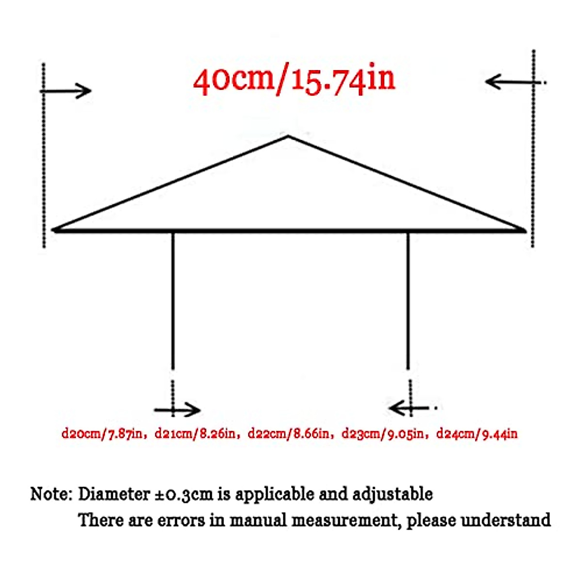 ASDQWER Chimney Rain Cap, Top Round Exhaust Cap,Stainless Steel Chimney Cowl,D(8-30Cm) Roof Cowl,Hood Top All Purpose Chimney Cowl,for Ducting Ventilation Cap,Easy Installation,d22cm/8.66in