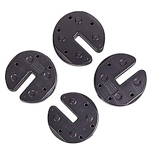 US Weight Tailgater Canopy Weights Set of 4 with No-Pinch Design for Easy Installation, and Removal to Secure Tents, Canopies, and Umbrellas at Outdoor Events 30 pounds