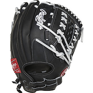 Rawlings | HEART OF THE HIDE Fastpitch Softball Glove | 12.5" | Double-Laced Basket Web | Right Hand Throw