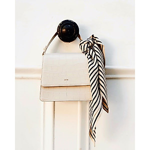 JW PEI Small Top-handle Handbag Vegan Leather Anna Faux Pearl Chain Accessories for DIY Hand bags