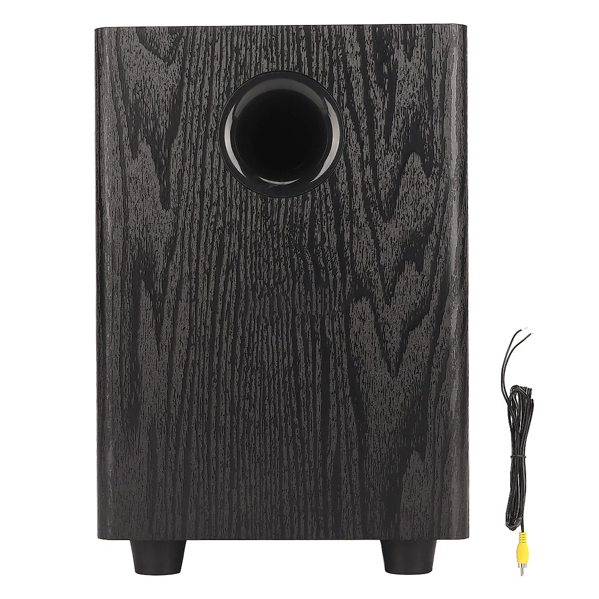 150W Powered Subwoofer, 6.5 in Speaker with High Shock Absorption, Ground Low Pass Filtering, Enhance The Bass, Plug and Play, Deep and Powerful Sound for Home Theater