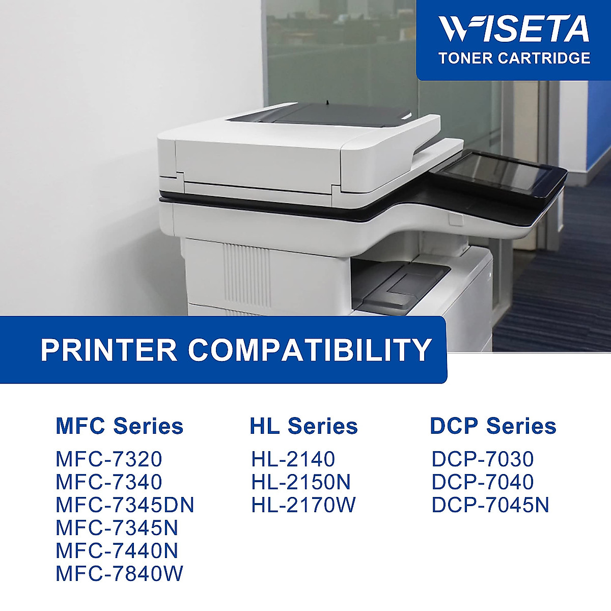 TN360 TN-360 TN330 High Yield Compatible Toner Cartridge Replacement for Brother TN360 TN330 TN-360 Compatible with DCP-7040 DCP-7030 MFC-7840W HL-2140 MFC-7340 MFC-7440N HL-2170W HL-2150N (2 Black)