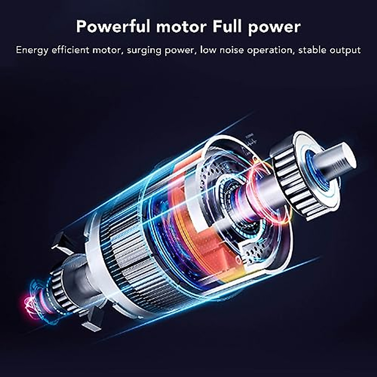 Rosvola Electric Mixer Lightweight Shock Absorption USB Rechargeable Electric Cordless Whisk for Kitchen (Red)