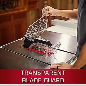 JET JPS-10 ProShop II 10-Inch Table Saw with Steel Wings, 52-Inch Rip, 1-3/4HP, 1Ph 115V (725005K)