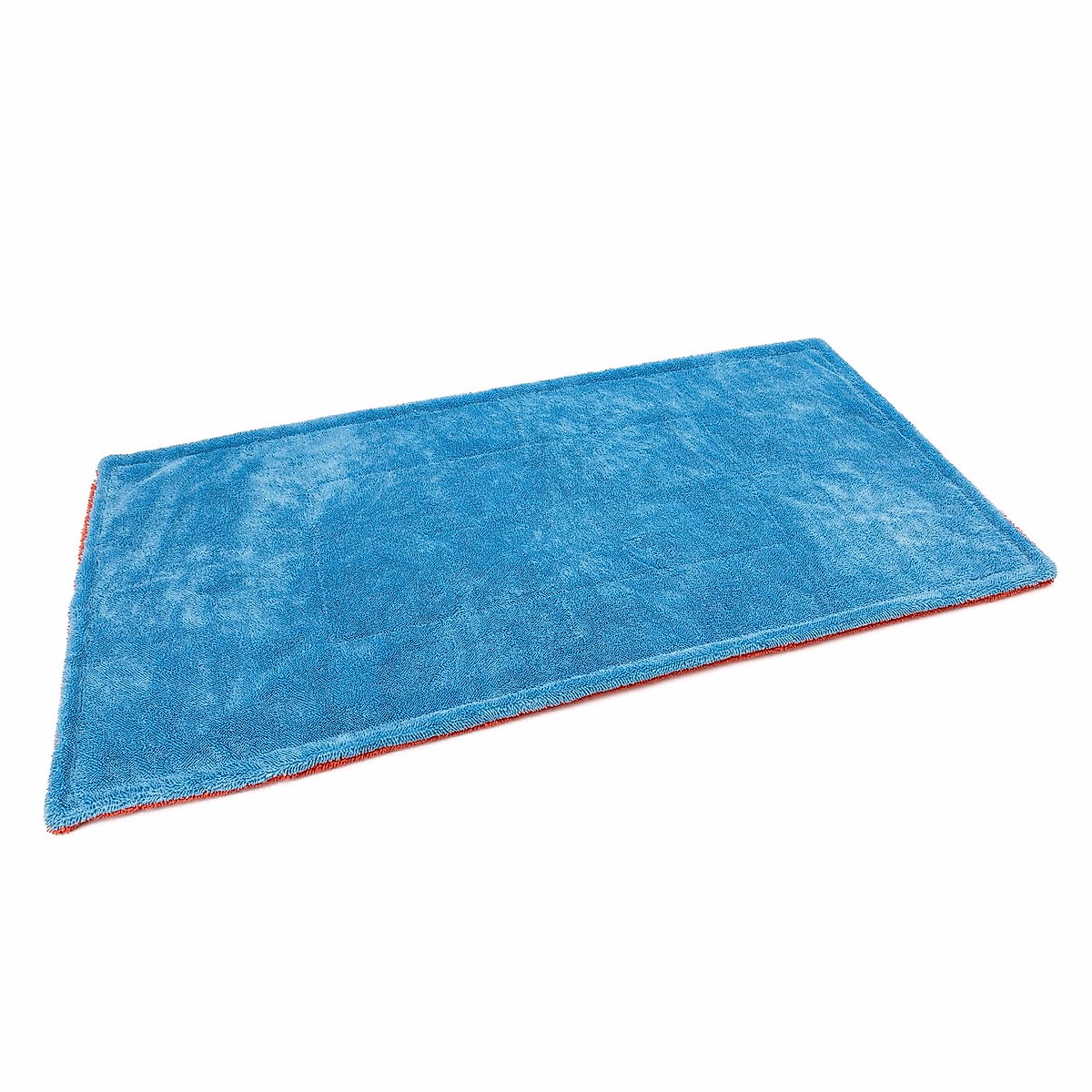 [Dreadnought Max] Triple Layer Microfiber Car Drying Towel | Twist Pile | 1400GSM | 1 Pack (20"x40", Red/Black)