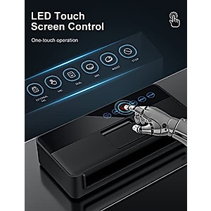 Vacuum Sealer Machine, Food Vacuum Sealer, (95Kpa)Space Saving Vacuum Sealers, With Sealer Bags Seal Food Storage,Dry Moist food Modes, LED Indicator Lights
