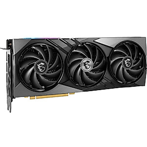 MSI Gaming GeForce RTX 4070 12GB GDRR6X Extreme Clock: 2625 MHz 192-Bit HDMI/DP Nvlink TORX Fan 4.0 Ada Lovelace Architecture Graphics Card (RTX 4070 Gaming X Slim 12G)