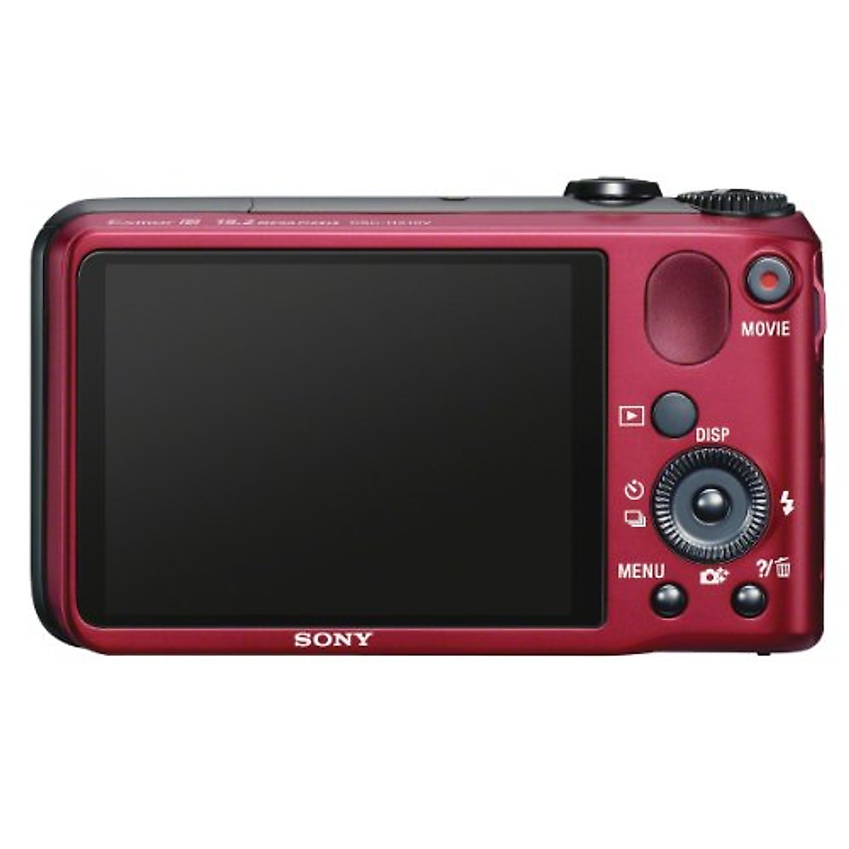 Sony Cyber-shot DSC-HX10V 18.2 MP Exmor R CMOS Digital Camera with 16x Optical Zoom and 3.0-inch LCD (Red) (2012 Model)