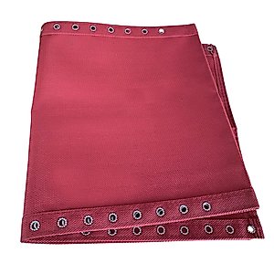 Duiaynke Durable Folding Lounge Repair Cloth Part Beach Pool Lawn Recliner Lounge Large Mesh Cloth Cover Zero Gravity Chair Cloth (Wine Red)