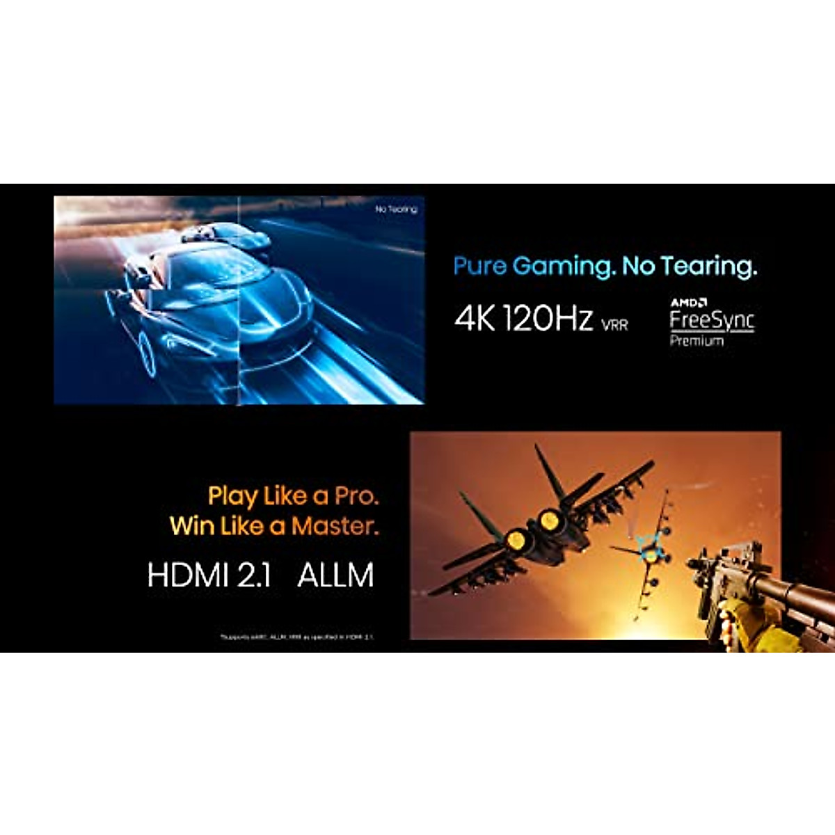 Hisense ULED Premium U7H QLED Series 65-inch Class Quantum Dot Google 4K Smart TV (65U7H, 2022 Model), Black