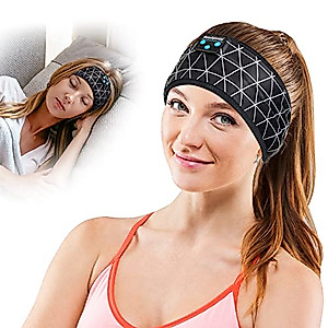 Perytong Sleep Headphones Bluetooth Headband, Wireless Sleeping Headphones Mask Earbuds for Side Sleepers Women Men Workout Running Insomnia Travel Yoga Cool Gadgets Unique Birthday Gifts