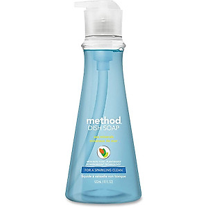 Method Dish Soap, Sea Minerals, Biodegradable Formula, Tough on Grease, 18 Fl Oz (Pack of 1)