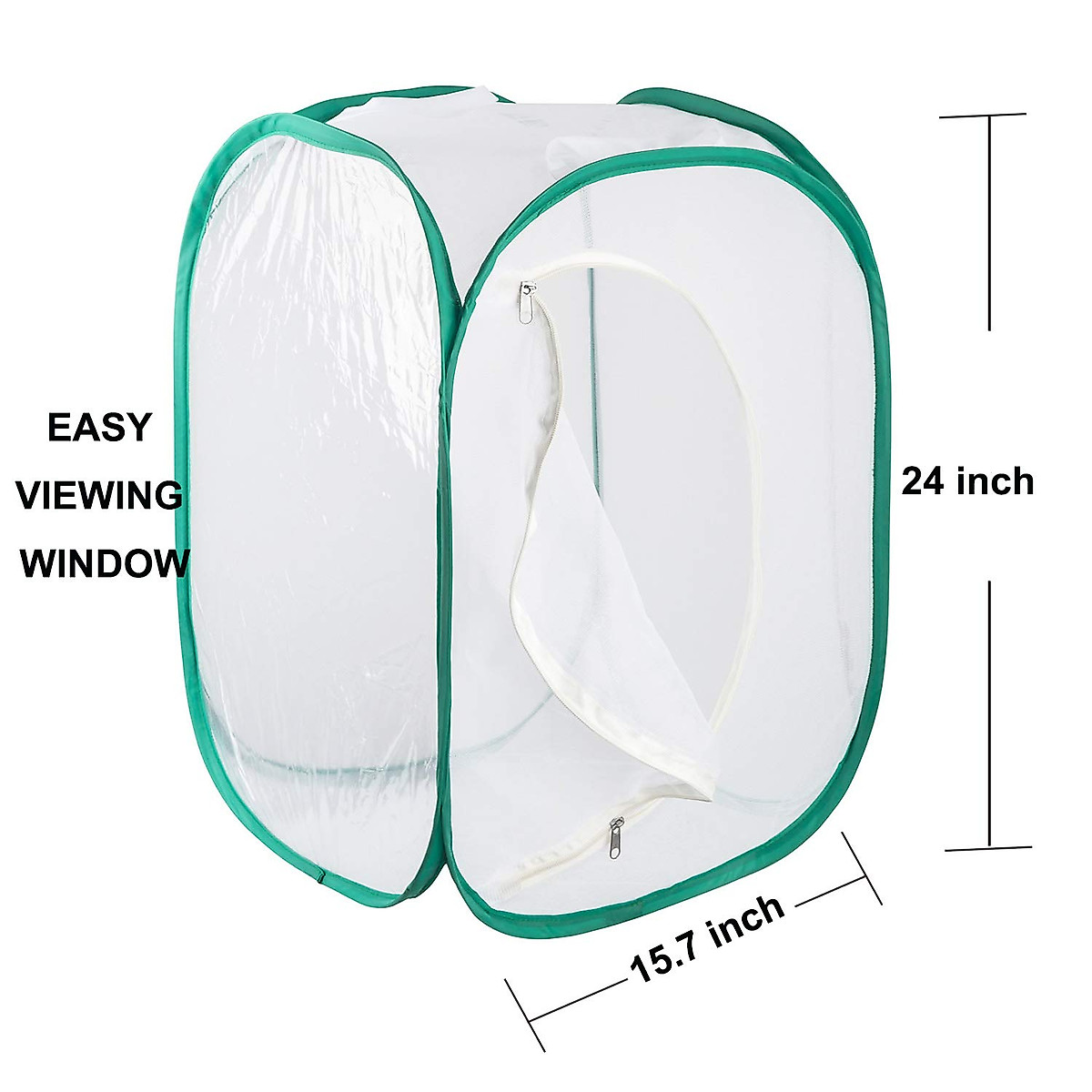 Trasfit Pop-up Insect and Butterfly Habitat Cage Terrarium - 24 Inches Tall