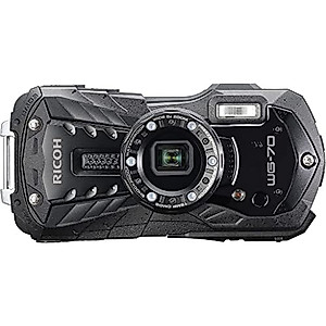 Ricoh WG-70 Black Waterproof Digital Camera 16MP (Black) (Intenational Model)