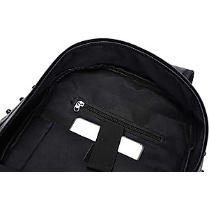 Ro Rox Unisex PU Punk Goth Laptop Bag School Uni Backpack