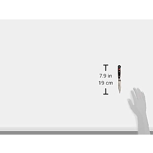 Wusthof Classic Clip Point Paring Knife, 3.5-in, Black, Stainless