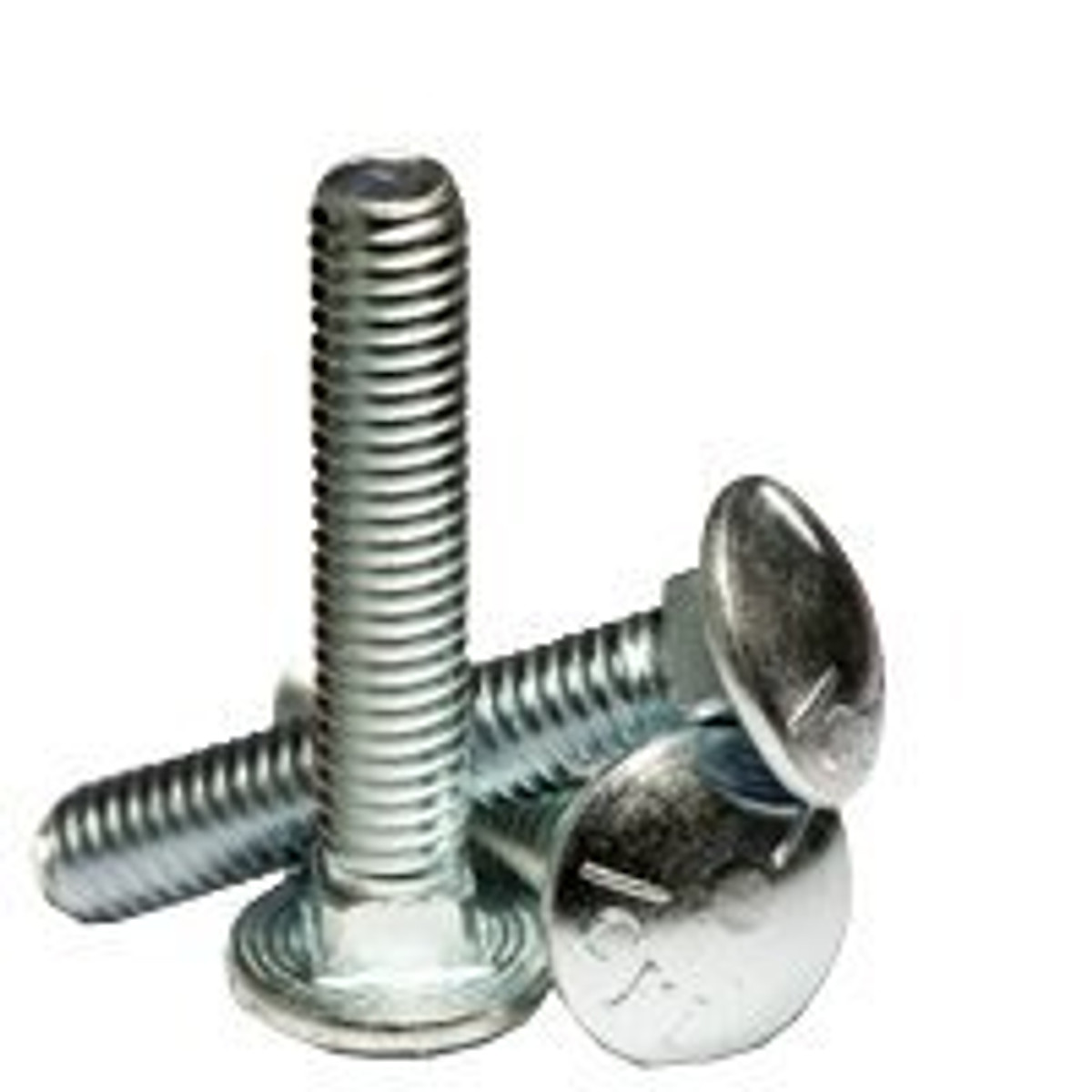 3/4"-10 x 3 1/2" Carriage Bolts Grade 5 COARSE ZINC CR+3, Full Thread, Size: 3/4"-10, Length: 3-1/2", Head: Round, Drive: External Square, Steel, Zinc, Thread Type: UNC (Inch) (Quantity: 10)