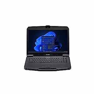 Durabook S15AB Rugged Laptop MIL-STD-810G, Intel Core i7-8565U up to 4.6 GHz, 15” FHD (1920 x1080) Non-Touch Sunlight Readable, 16GB DDR4, 512GB SSD, Webcam, Windows 10 Pro