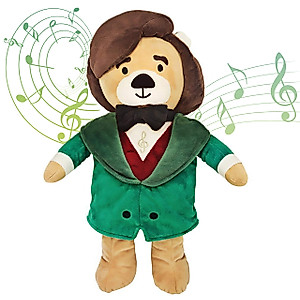 Vosego Chopin Virtuoso Bear, 40 mins Classical Music for Babies, Educational Toy for Infants Kids Adults