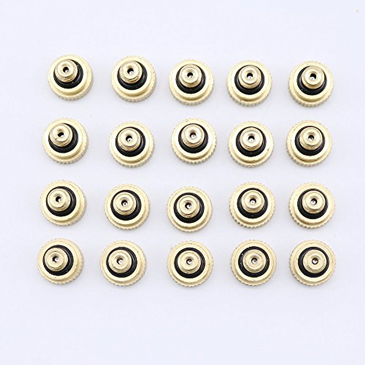 20pcs Brass Misting Nozzles Wate Mist Fogging Fine Spray Nozzle Garden 0.016"