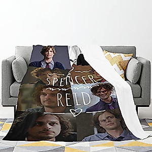 Suping Flannel Fleece Blanket Lightweight Super Soft Warm Cozy Luxury Throw Blanket Home Decor for Couch, Bed, Sofa, Travel 50inchX40inch,Black