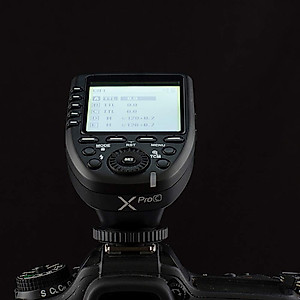 Godox Xpro-C 2.4G X System TTL Wireless Flash Trigger Transmitter & 2 * X1R-C Controller Receiver Compatible for Canon Flash…