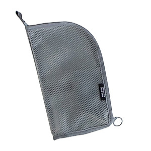 Shulemin Travel Toiletry Bag Make Up Bags, Portable Travel Makeup Brush Toothbrush Toothpaste Storage Bag Case Container for Bottles, Cosmetics,Bathroom Toiletries Grey