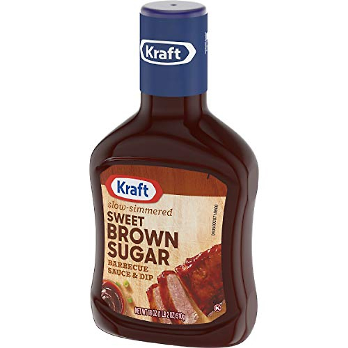 Kraft Sweet Brown Sugar Slow-Simmered Barbecue Sauce, 18 oz Bottle