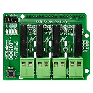 Solid State Relay SSR Board for Arduino Uno Yun Leonardo Zero