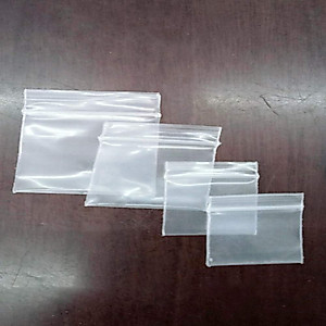 BENBOR 200Pcs Plastic Sealed Bag Clear Thickened Food Storage Packing Bag Jewelry Reclosable Self Seal Bags Ziplock Bag 2.5 * 3cm