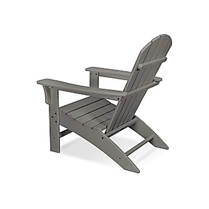 Trex Outdoor Furniture Yacht Club 3-Piece Adirondack Chair Set with Side Table