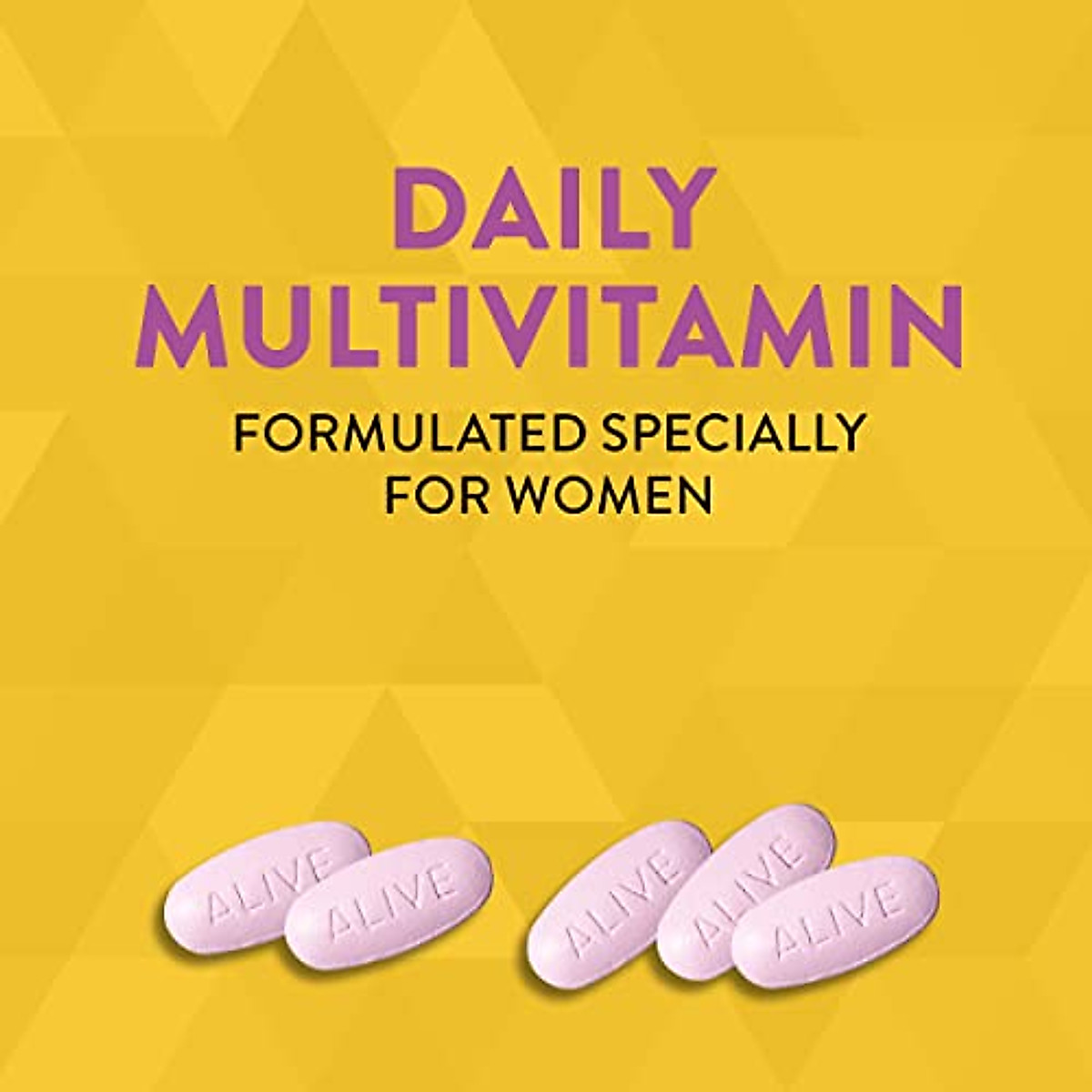 Nature’s Way Alive! Women’s Energy Multivitamin, Supports Whole Body Wellness*, Supports Cellular Energy*, B-Vitamins, Gluten-Free, 130 Tablets