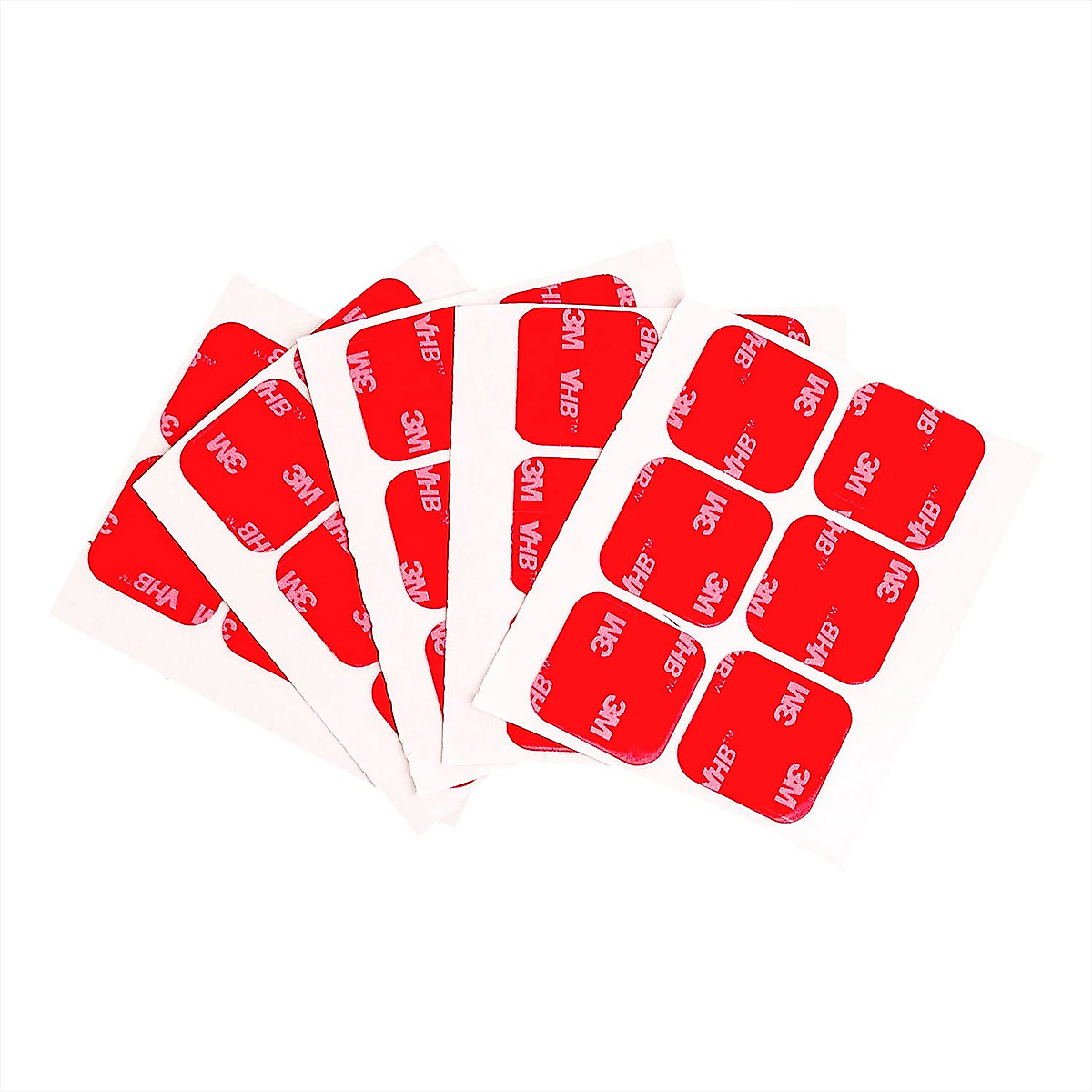 Hasaky Double Sided Tape Heavy Duty 20pcs 2in x 2in Mounting Tape Pad Sticker Strong Adhesive Tape Waterproof Foam Tape for Indoor and Outdoor…