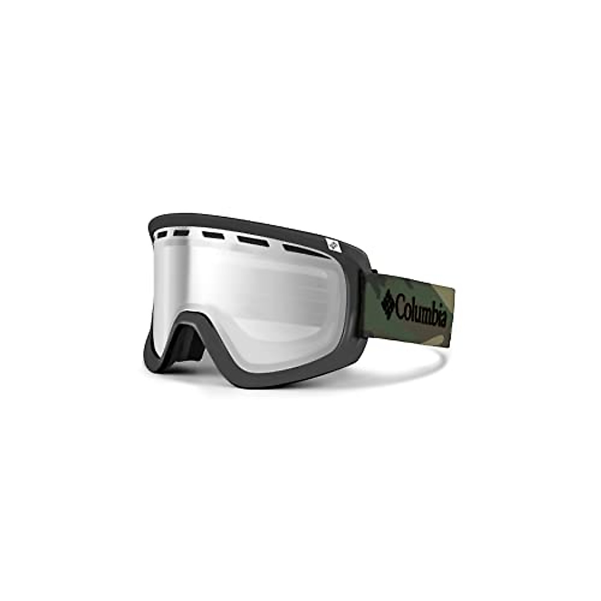 Columbia Unisex Snow Goggles UPSHOOT - Camo/Black with Silver Ion Lens