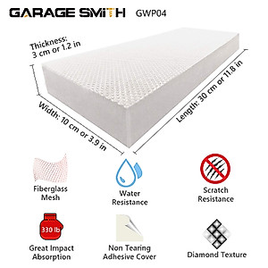 Garage Smith GWP04 Garage Wall Protector Car Door Protectors, Designed in Germany