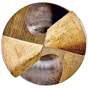 Irwin Tools 3016128 Single Cobalt Alloy Steel High-Speed Steel Drill Bit, 7/16" x 5-1/2"