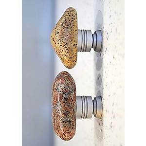 10 Pcs Stone Cabinet knobs and pulls. Kitchen Cabinet pull handle. Door handle. Stone Cabinet Knobs. Furniture knobs. Drawer Pull. Stone furniture