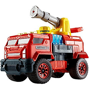 Matchbox Aqua Cannon Fire Truck Rig