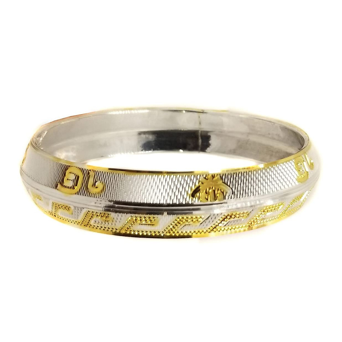 Bhima Jewelers and Gifts Handmade 999 solid sterling Silver Sikh Khalsa Kara or Kada or Bracelet/Bangle with brilliant finish, Punjabi Kada: Made in USA