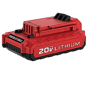 PORTER-CABLE 20V MAX* Lithium Battery, 2.0-Amp Hour (PCC682L)