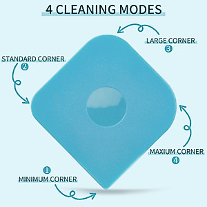 Premium Quality Pan Scraper Dish Scraper Tool, 5 Pack Plastic Pot Scraper Food Scraper Nylon Non-Scratch Scraper, Skillet Scraper Grease Burnt Food Cleaning Scraper, Plastic Scraper Tool Kitchen