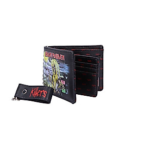 Nemesis Now Heavy Metal Band Music Wallet, Rock Band Merch - Iron Maiden Killers