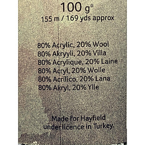 Hayfield Spirit Chunky, Zest (400), 100g by Sirdar F257-0400