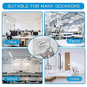 WDSHCR Drywall Repair Kit 12 Pieces Aluminum Wall Repair Patch Kit, 4/6/8 inch Fiber Mesh Over Galvanized Plate, Dry Wall Hole Repair Patch Metal Patch with Extended Self-Adhesive Mesh (12 Pcs)