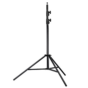 NEEWER Pro 9feet/260cm Spring Loaded Heavy Duty Photo Studio Light Stand with 1/4" Screw & 5/8 Stud for Video, Portrait and Photography Lighting